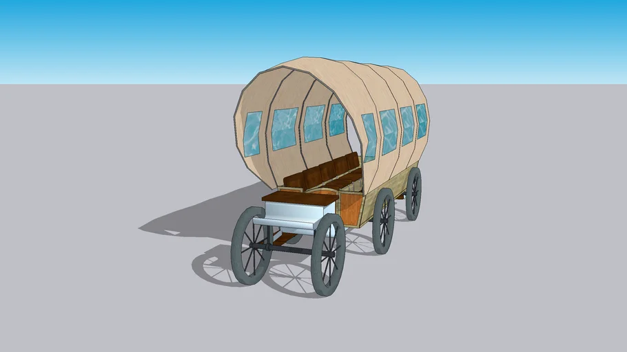 Covered Wagon | 3D Warehouse