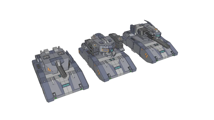 Hover Tanks | 3D Warehouse