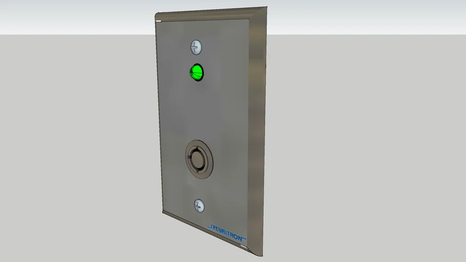 Securitron KP-1A Keyswitch | 3D Warehouse