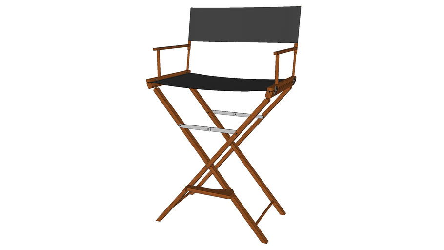 Director's Chair - Detailed | 3D Warehouse