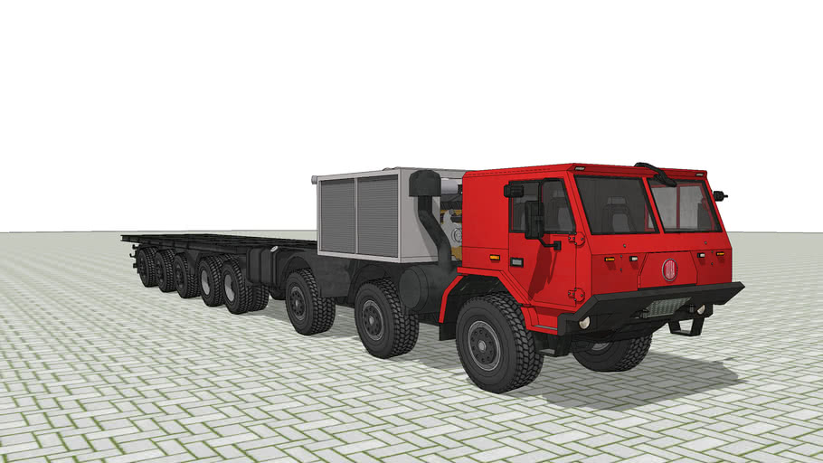 Tatra 16x16 | 3D Warehouse