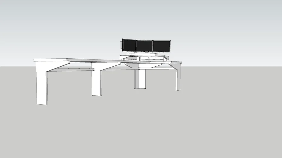 Syned -desk- | 3D Warehouse