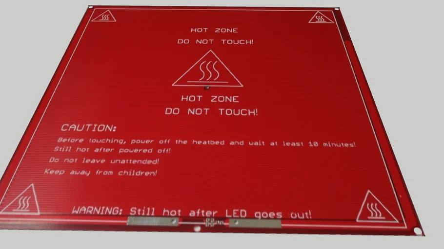 PCB Heatbed MK2a | 3D Warehouse