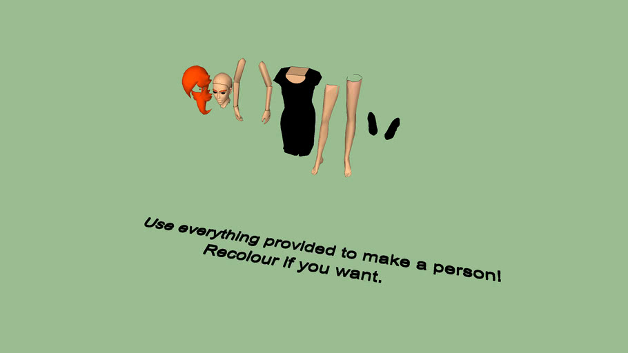 Create a girl | 3D Warehouse