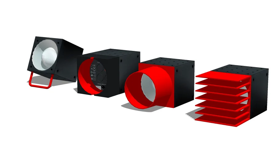 FREKVENS LED spotlight set | 3D Warehouse
