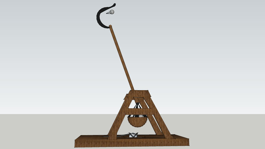 Trebuchet (Firing) | 3D Warehouse