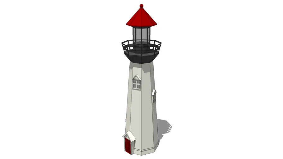 Malibu Outdoor Garden Lighthouse | 3D Warehouse