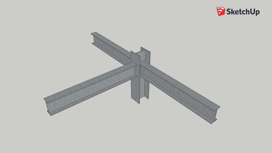 steel frame slab edge | 3D Warehouse