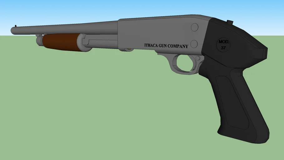 Ithaca M37 Stakeout | 3D Warehouse