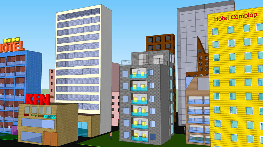 low rise city update-** | 3D Warehouse