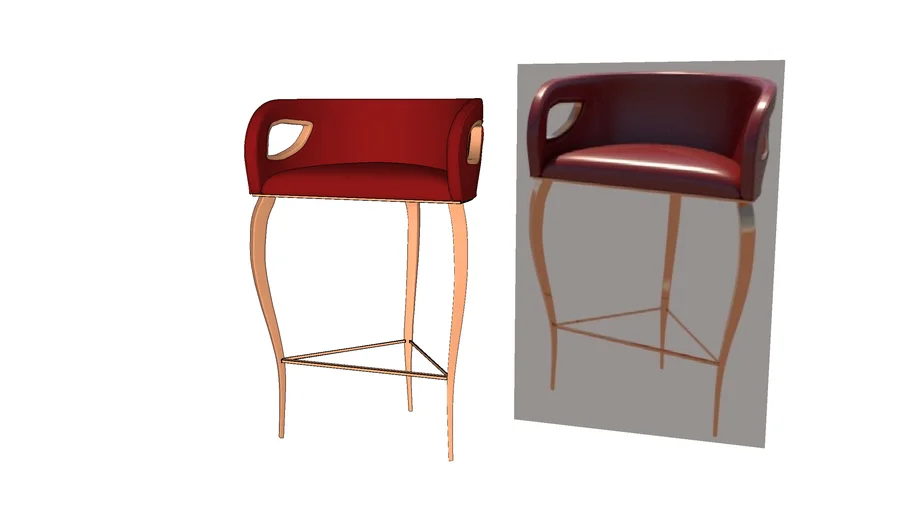 bar stool | 3D Warehouse