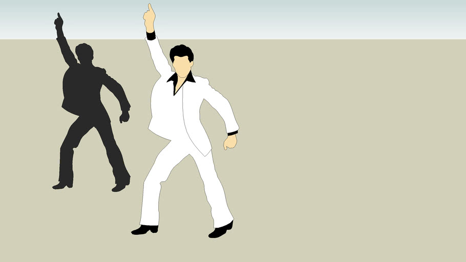 Saturday Night Fever. Tony Manero | 3D Warehouse