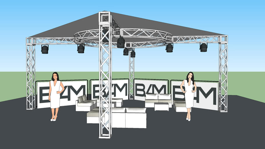 VIP Brand Experience Lounge | 3D Warehouse