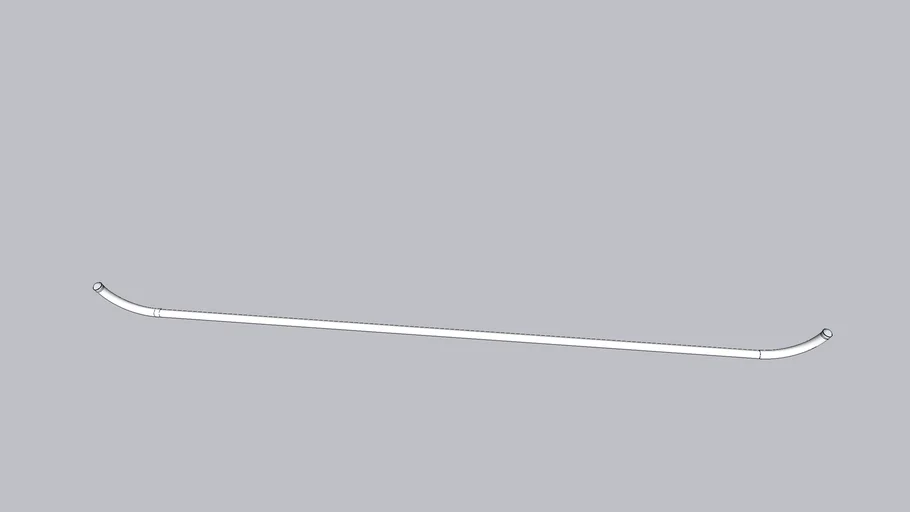 Top Rail Skid with Caps | 3D Warehouse