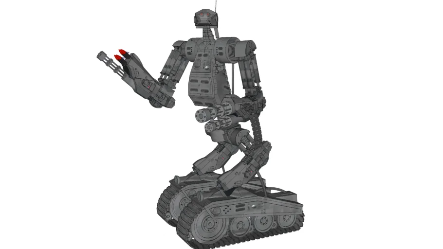 All Terrain Mobile Sentry Mechanoid (AT-MSM 808) | 3D Warehouse