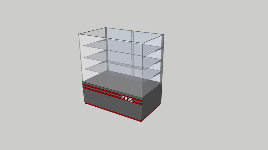 Glass shelves (FEE5) | 3D Warehouse