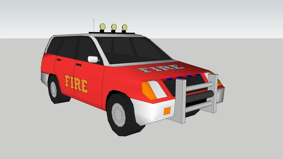 Fire Marshal SUV | 3D Warehouse