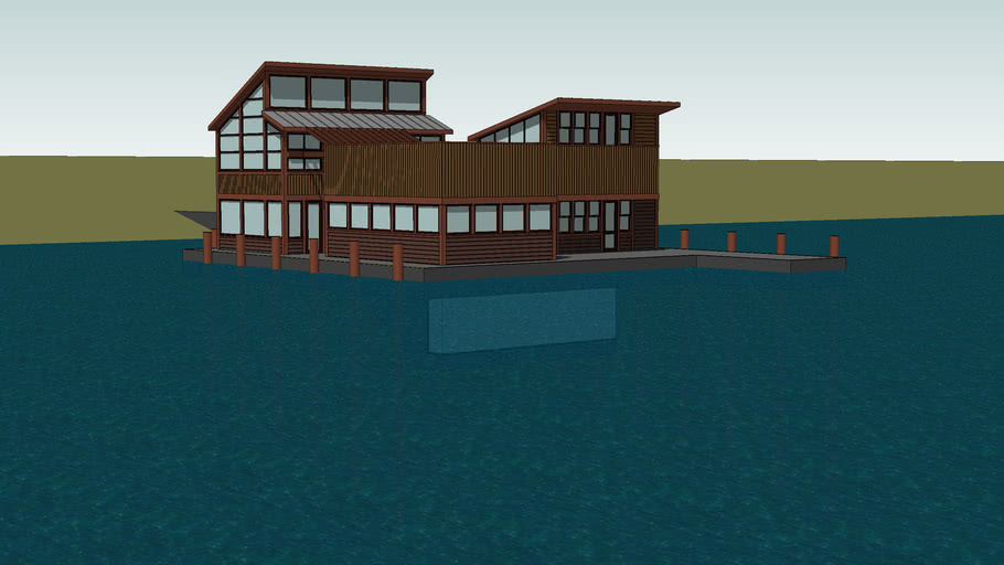 Floating House | 3D Warehouse