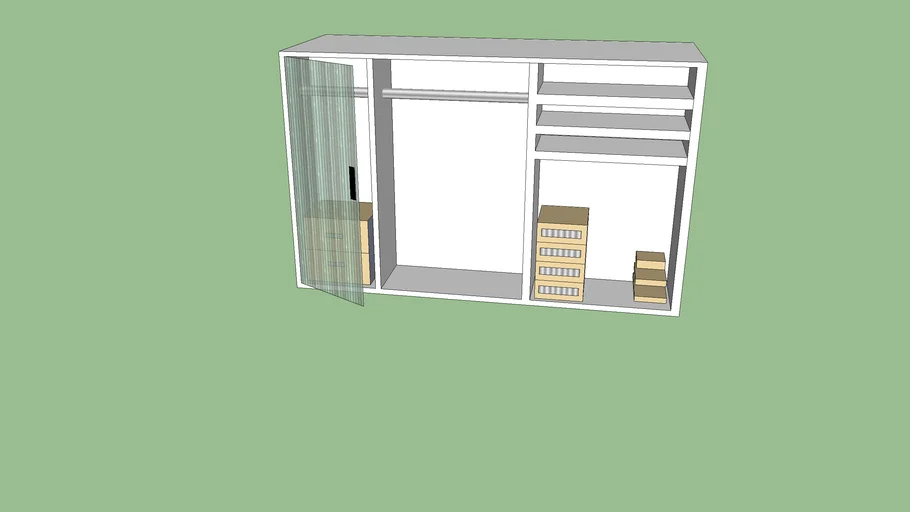 Large Wardrobe | 3D Warehouse