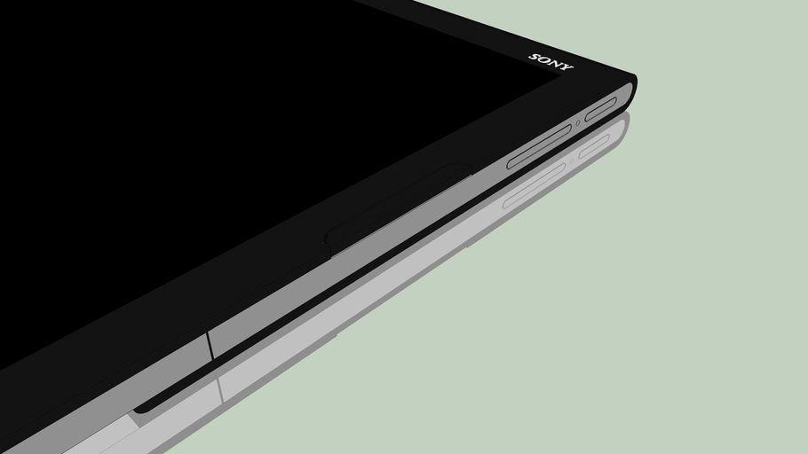 sony tablet | 3D Warehouse