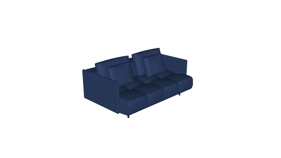 Sofa_Pausa_1,70m_2BR - F67 | 3D Warehouse