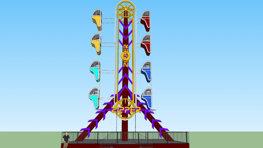 Zipper Ride Model