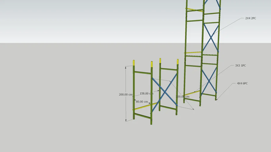 Scaffolding | 3D Warehouse