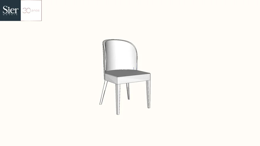 Cadeira Willians | 3D Warehouse