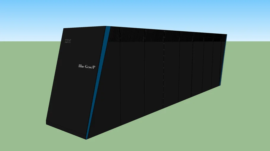 IBM Blue Gene/P supercomputer | 3D Warehouse