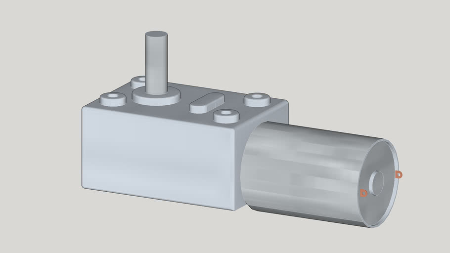 DC Gear Motor | 3D Warehouse
