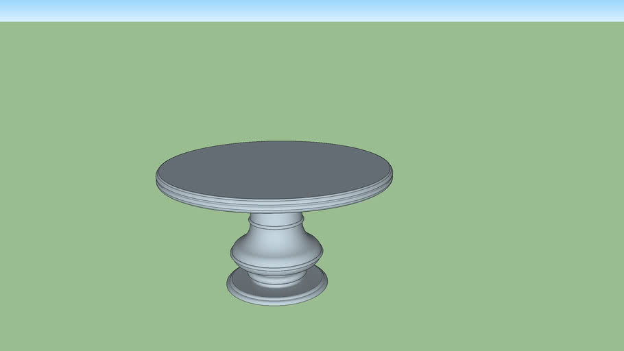 classic table | 3D Warehouse