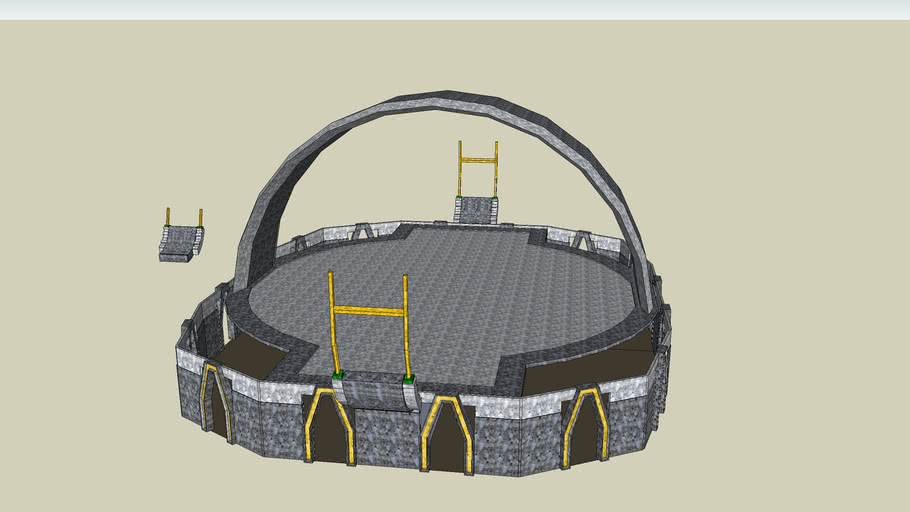 hangar/ alien court | 3D Warehouse