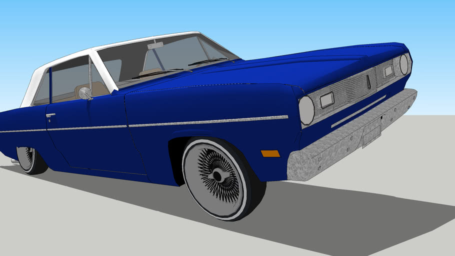 1972 Plymouth Valiant Lowrider | 3D Warehouse