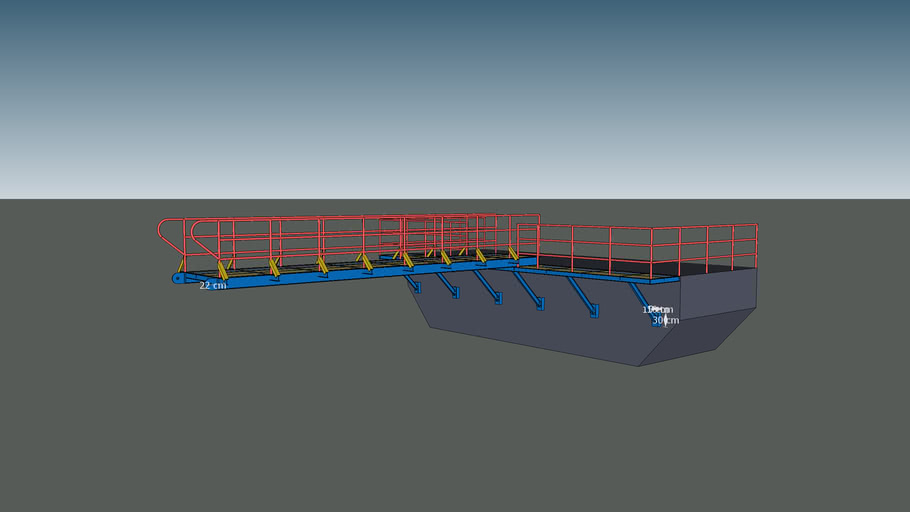 3d dermaga ponton | 3D Warehouse