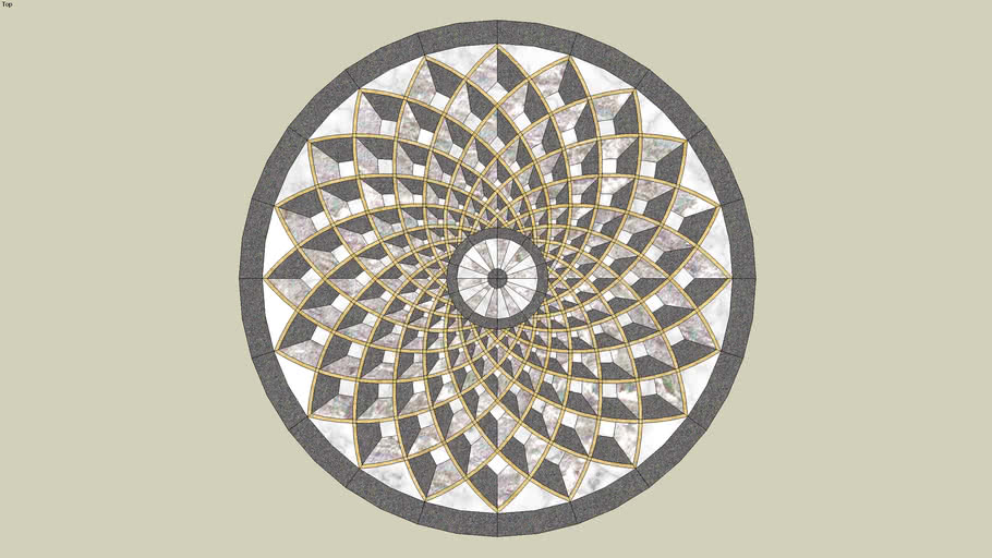 Tile Medallian | 3D Warehouse