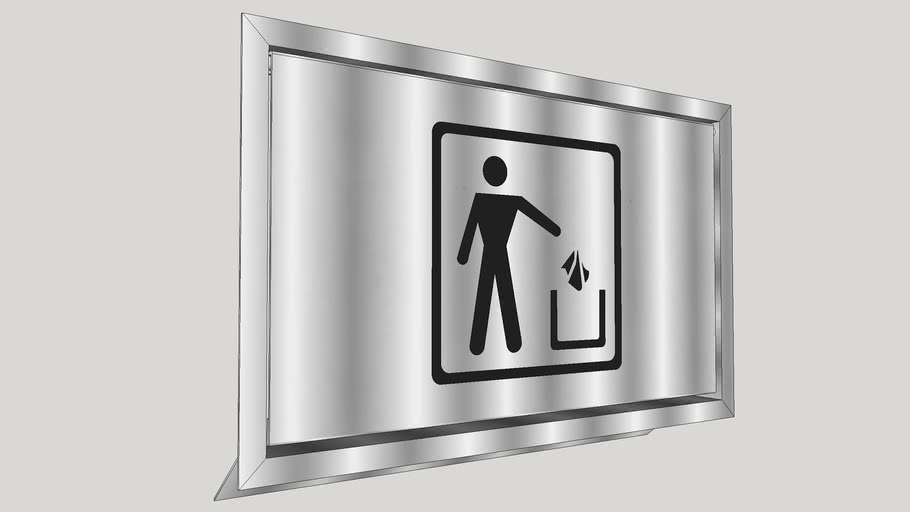 EK22] Afvalklep / Waste flap / Müllklappe | 3D Warehouse