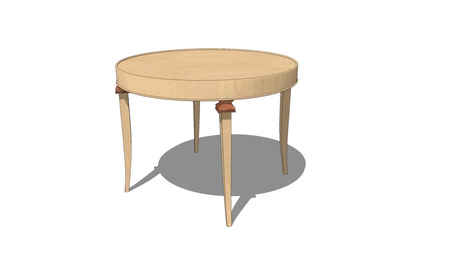 Round Deco table | 3D Warehouse