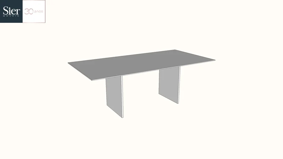 Mesa Libra Slim Moeda | 3D Warehouse