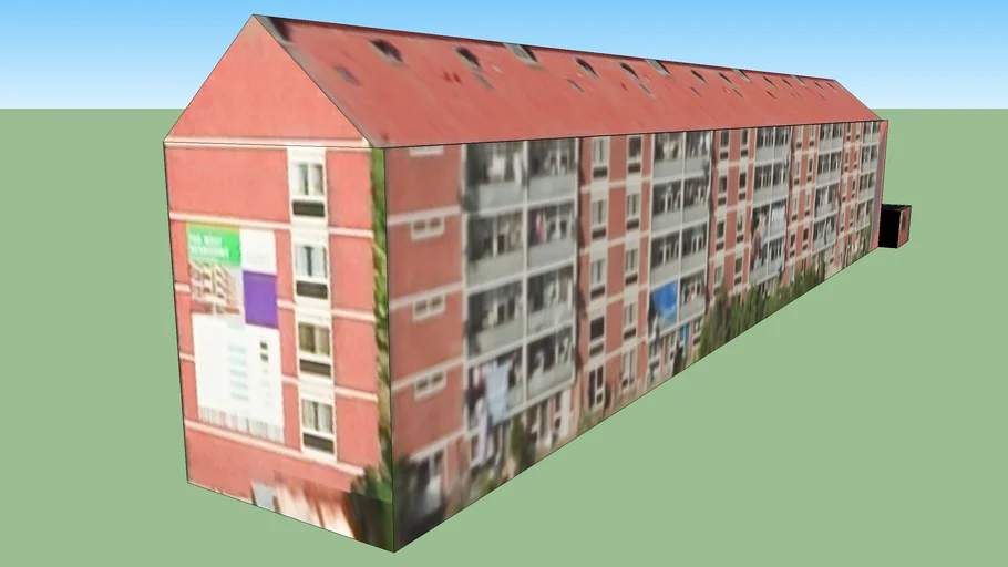 Jan Tooropstraat, Amsterdam, Nederland | 3D Warehouse