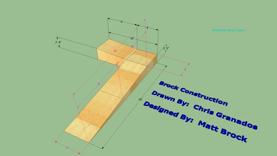wheelchair ramp | 3D Warehouse