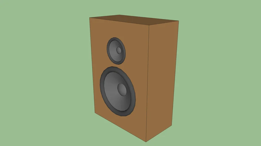 Speaker box | 3D Warehouse