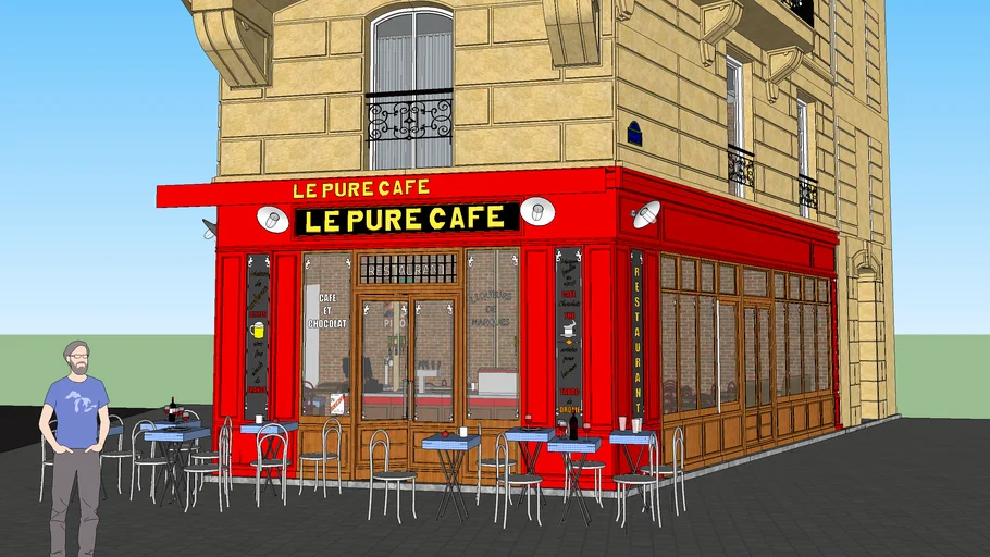 Le pure café | 3D Warehouse