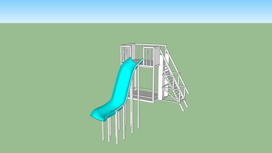 POOL SLIDE WITH LADDER | 3D Warehouse