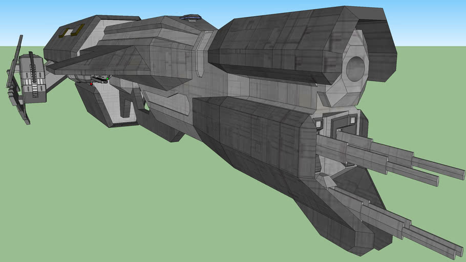 UNSC Loki class dreadnought V.2.5 | 3D Warehouse