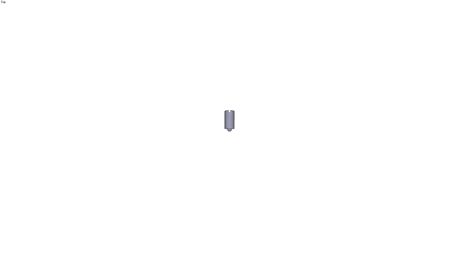 Spring plunger slotted with pressure pin and LONG-LOK secured - steel ...