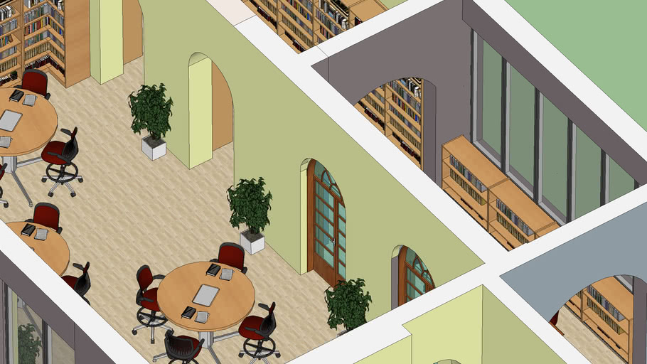 biblioteca 3d | 3D Warehouse