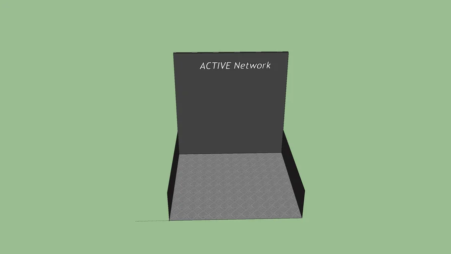 Standard 8x10 Tradeshow Booth | 3D Warehouse