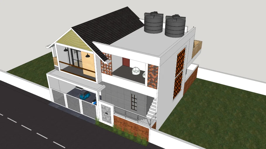 modern house Design | 3D Warehouse