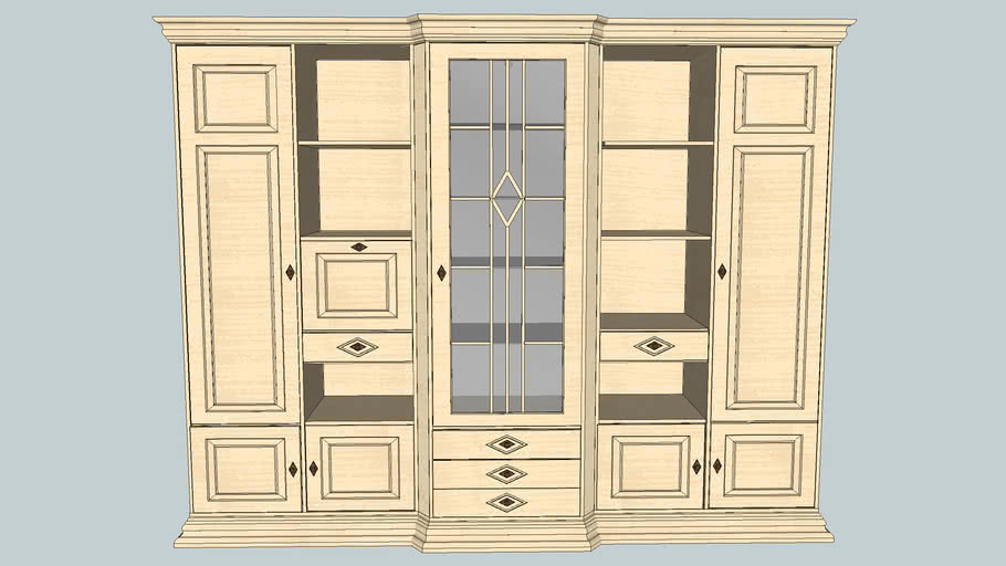 Wall unit | 3D Warehouse