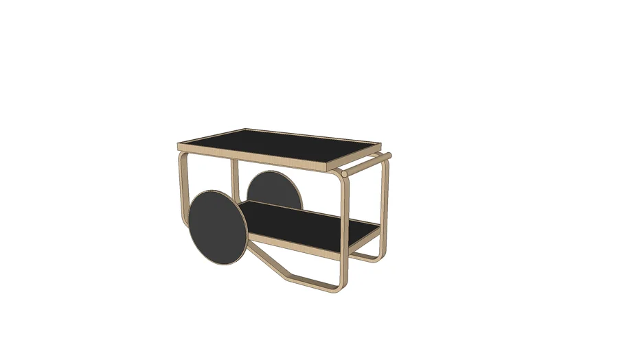 TEA TROLLEY 901 | 3D Warehouse